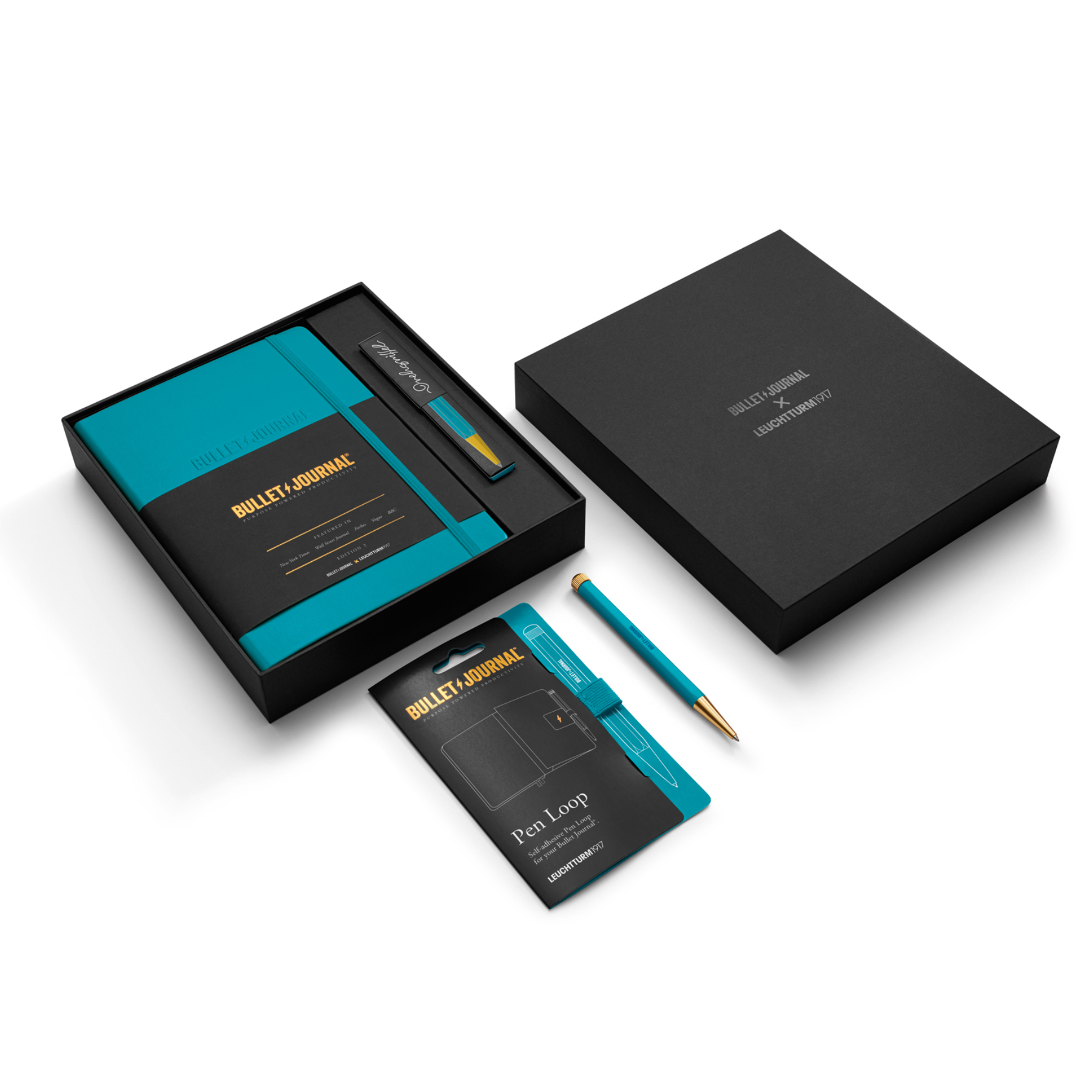 Leuchtturm1917 Bullet Journal Stealth Collector‘s Set Turquoise25
